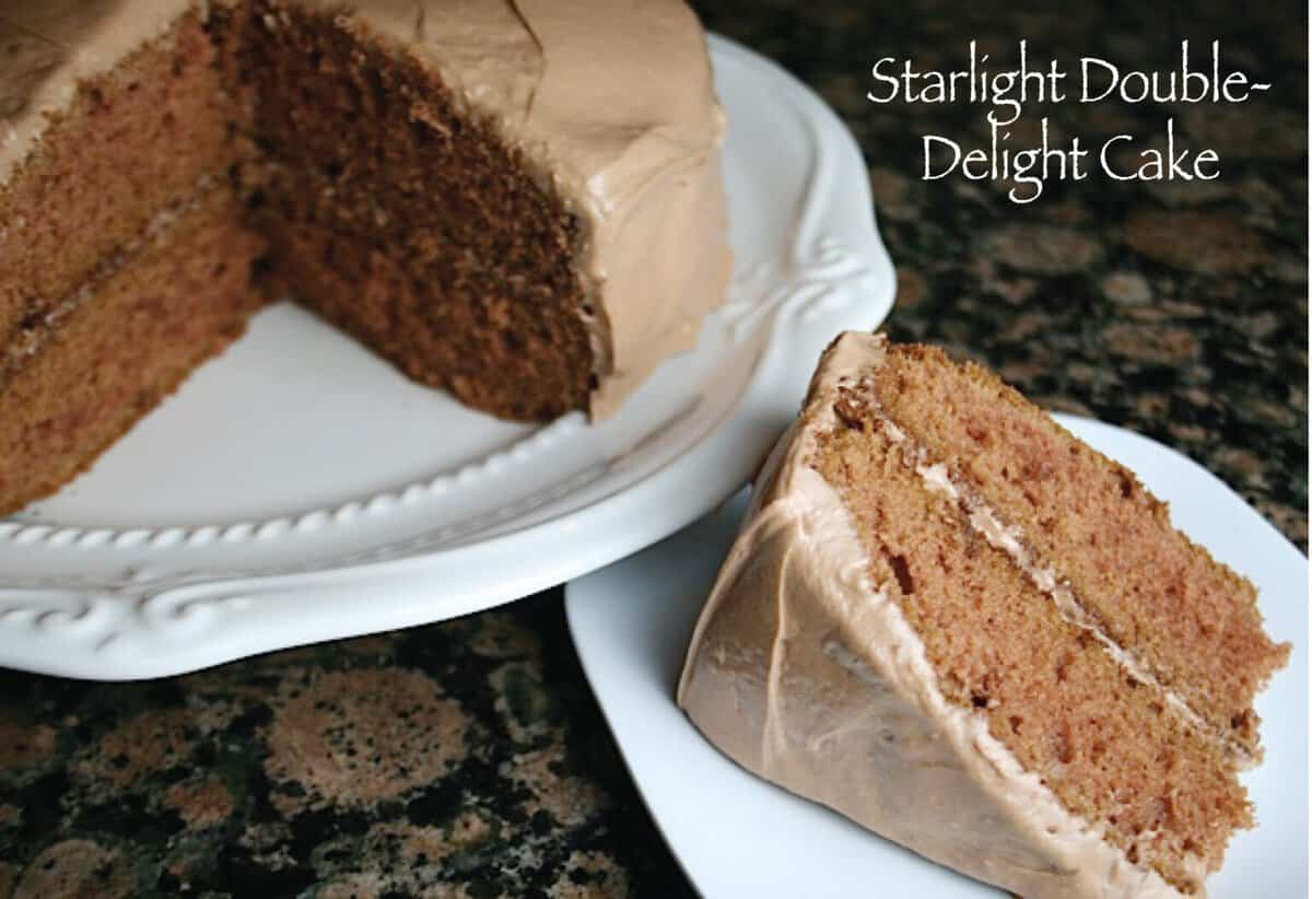 Starlight Double Delight - Grandma's Chocolate Cake - Mom Loves Baking
