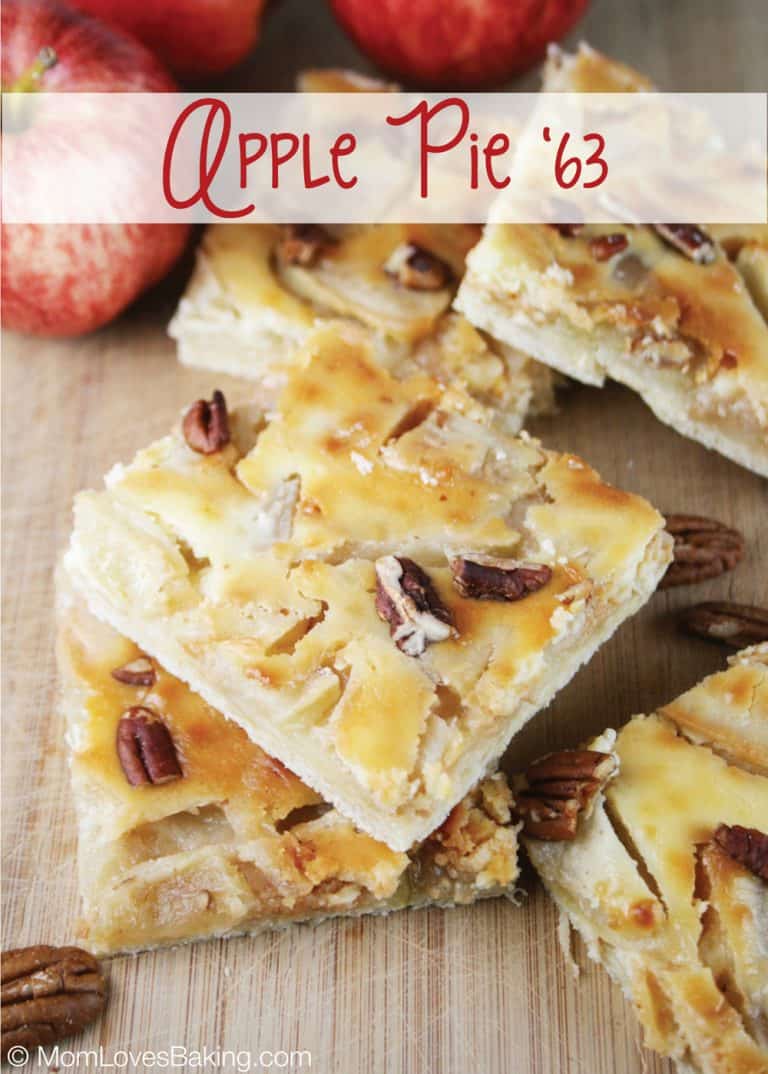Apple Pie Bars - Mom Loves Baking