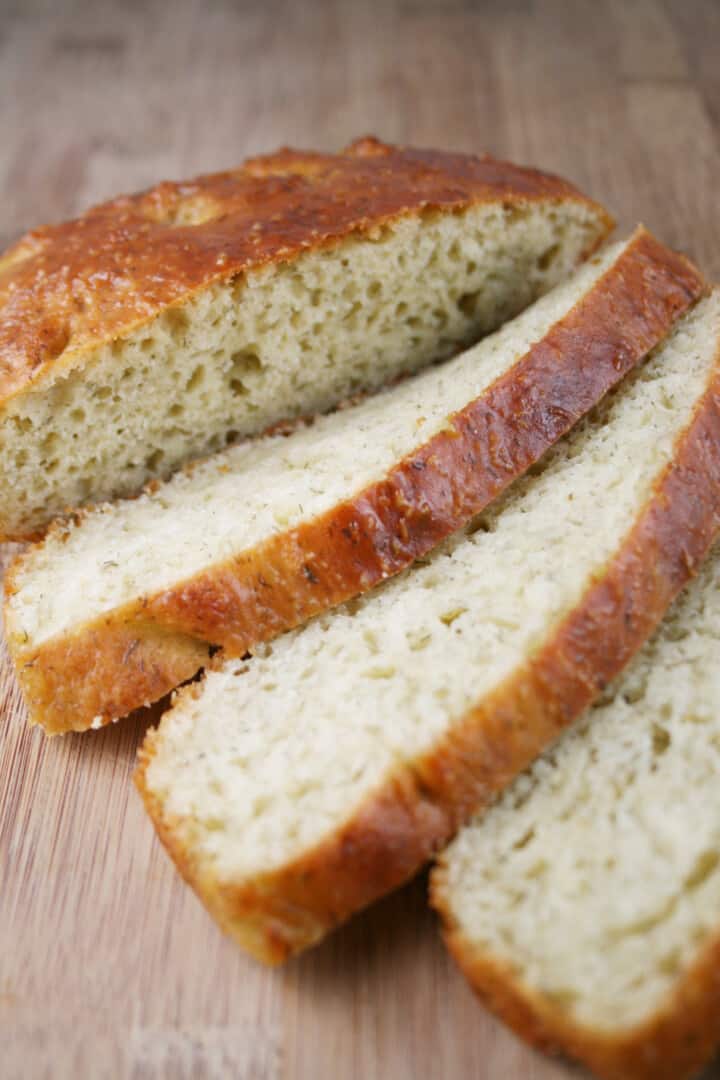 Dilly Casserole Bread - Mom Loves Baking