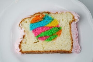 Easter Surprise Inside Cake - Mom Loves Baking