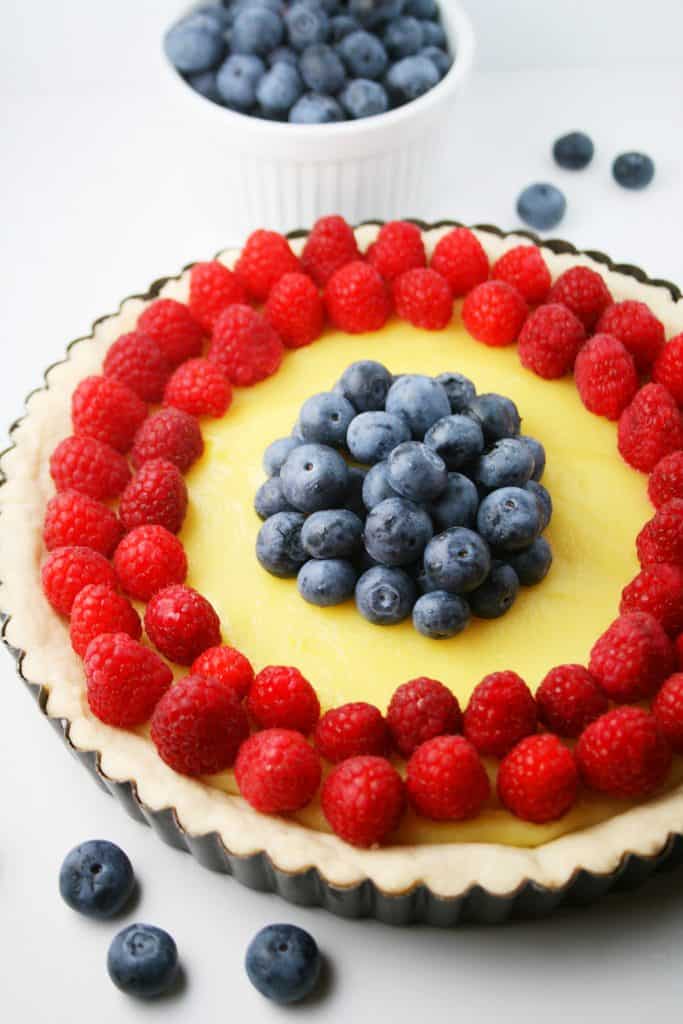 Mixed Berry Tart - Mom Loves Baking