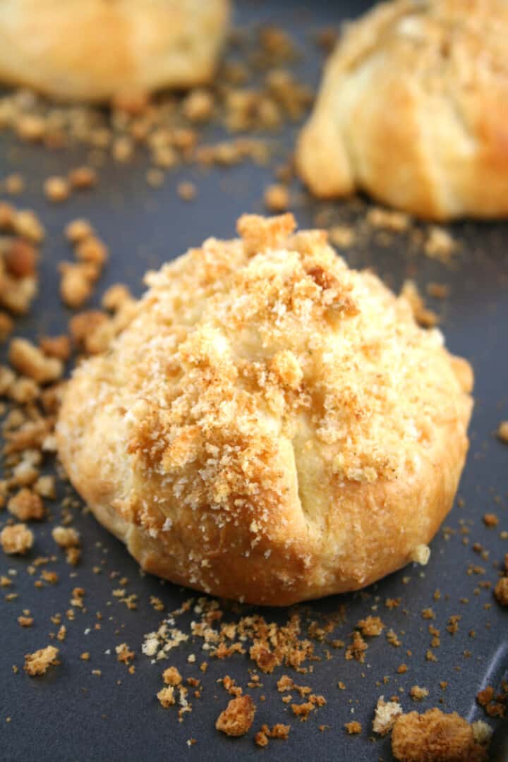 Savory Crescent Chicken Squares - Mom Loves Baking