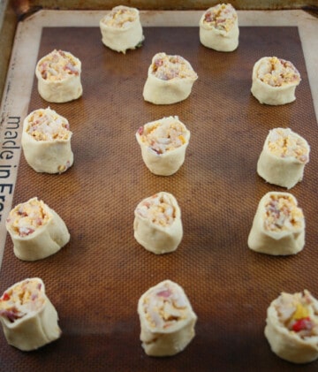 Loaded Potato Pinwheels - Mom Loves Baking