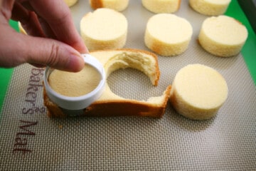 Tagalong Pound Cake Bites - Mom Loves Baking