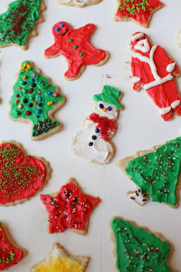 Best Ever Christmas Sugar Cookies - Mom Loves Baking