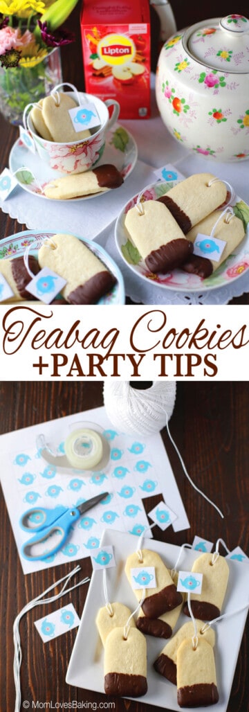 Teabag Sugar Cookies - Mom Loves Baking
