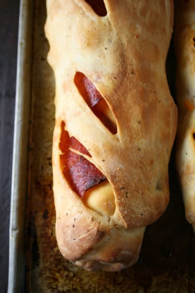 Easy Italian Stromboli Sandwich - Mom Loves Baking