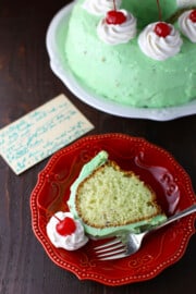 Watergate Bundt Cake - Mom Loves Baking