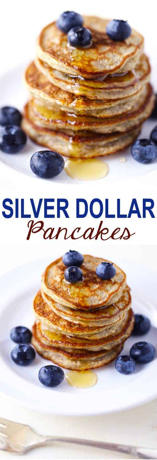 Paleo Silver-Dollar Pancakes - Mom Loves Baking