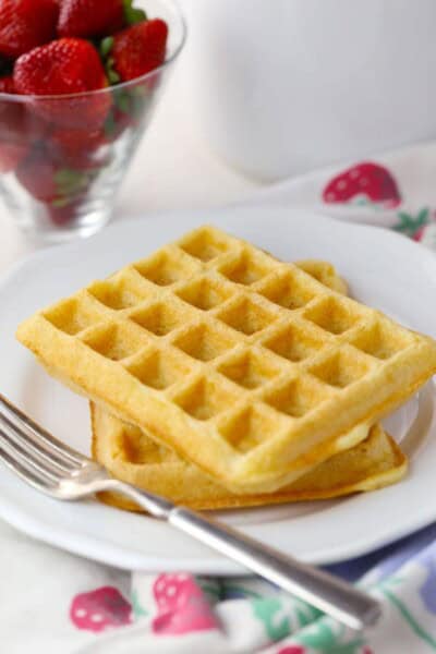 The Best Gluten Free Waffles - Mom Loves Baking