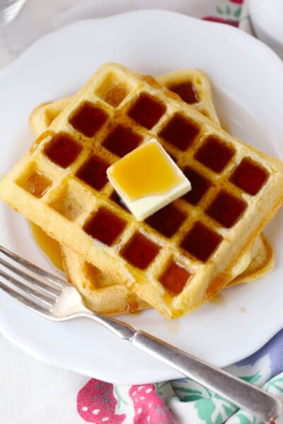 The Best Gluten Free Waffles - Mom Loves Baking