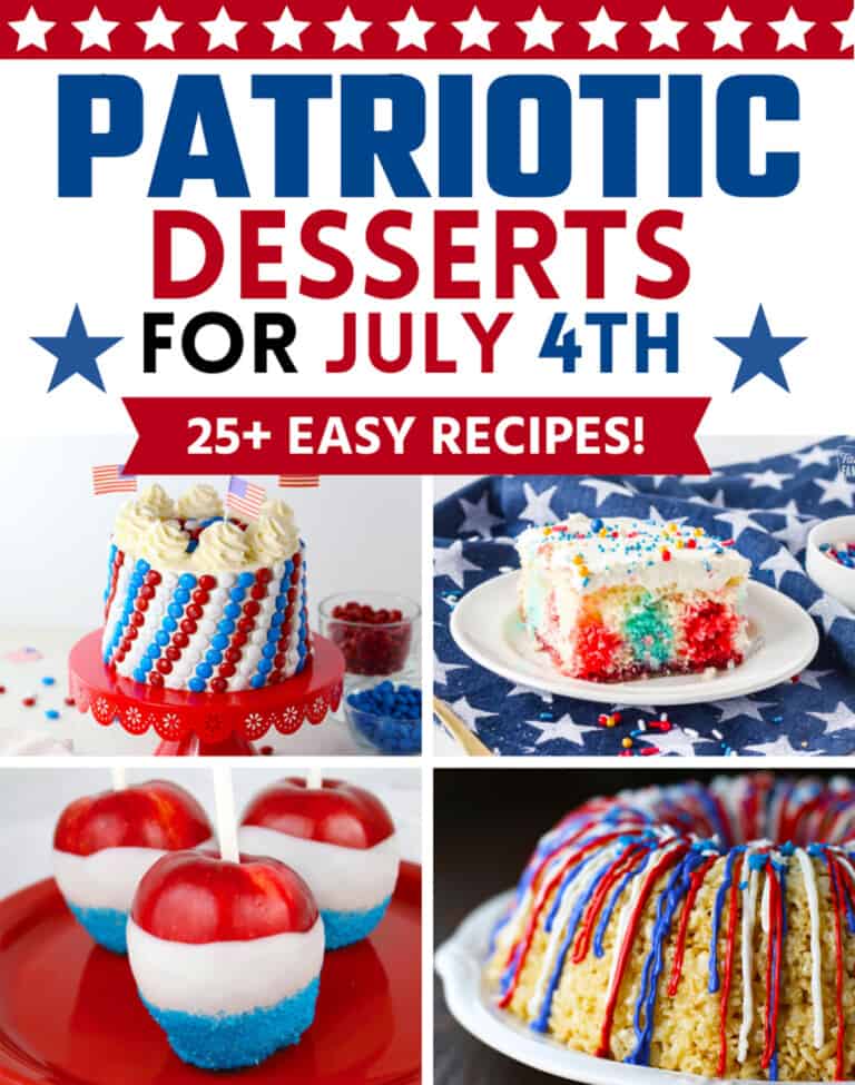 25+ Festive and Easy 4th of July Desserts - Mom Loves Baking