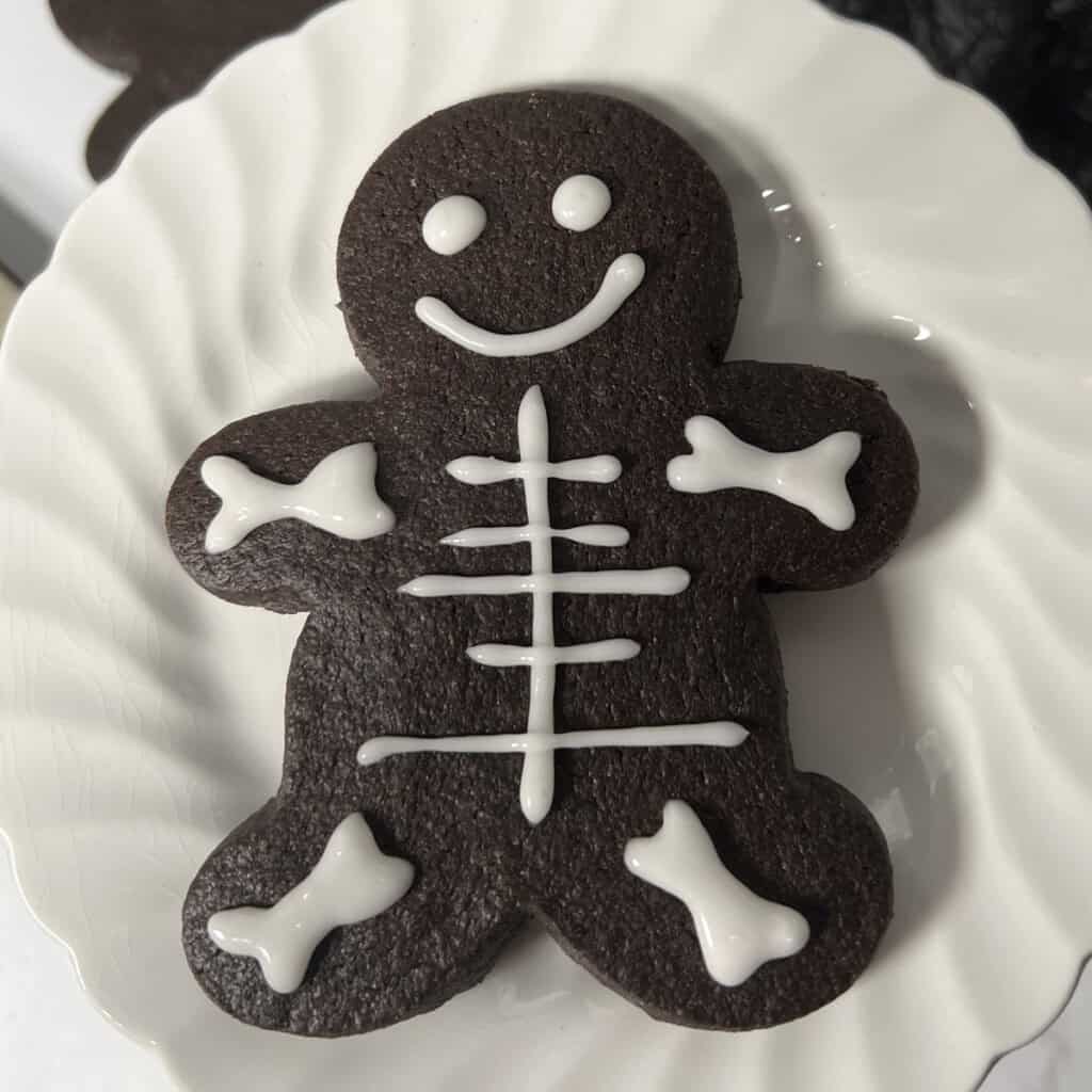 The Best Spooky Skeleton Cookie Recipe for Halloween - Mom Loves Baking