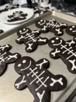 The Best Spooky Skeleton Cookie Recipe for Halloween - Mom Loves Baking