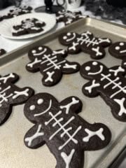 The Best Spooky Skeleton Cookie Recipe for Halloween - Mom Loves Baking