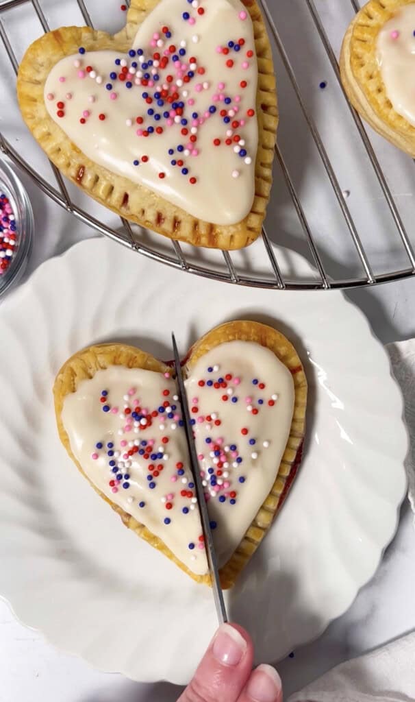 Best Homemade Frosted Cherry Pop Tarts Recipe - Mom Loves Baking
