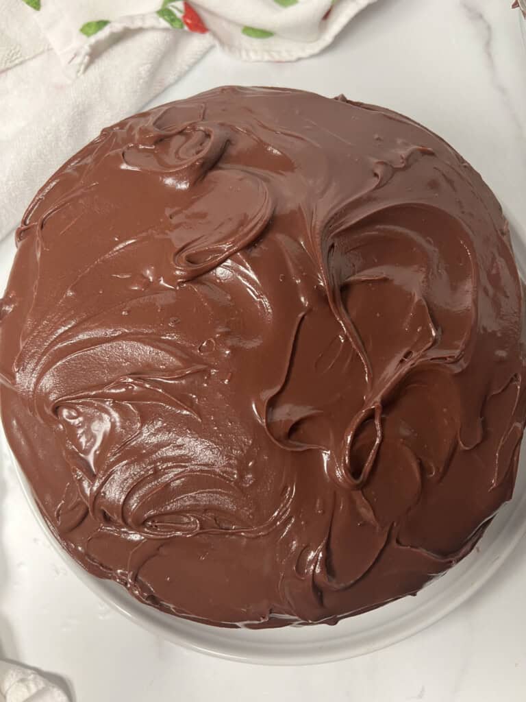 Nana's Gluten Free Chocolate Birthday Cake Recipe - Mom Loves Baking