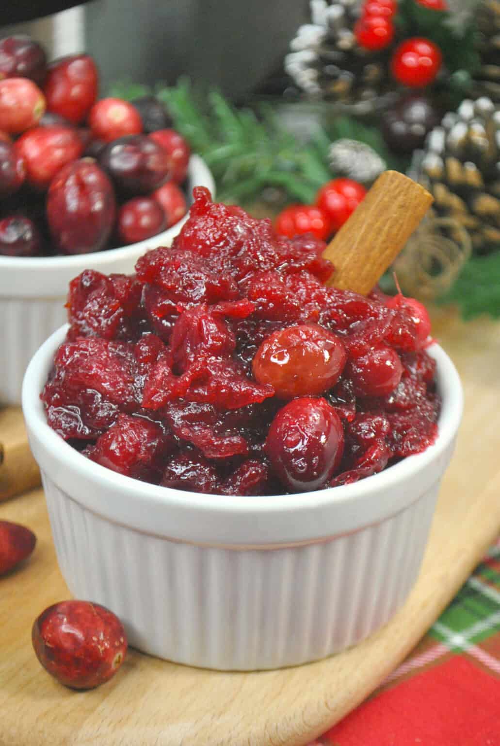Easy Instant Pot Cranberry Sauce Recipe - Mom Loves Baking