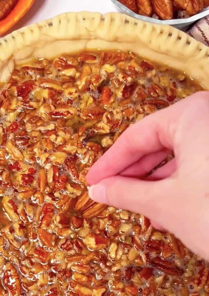 Pecan Pie Recipe Made With Homemade Pie Crust - Mom Loves Baking