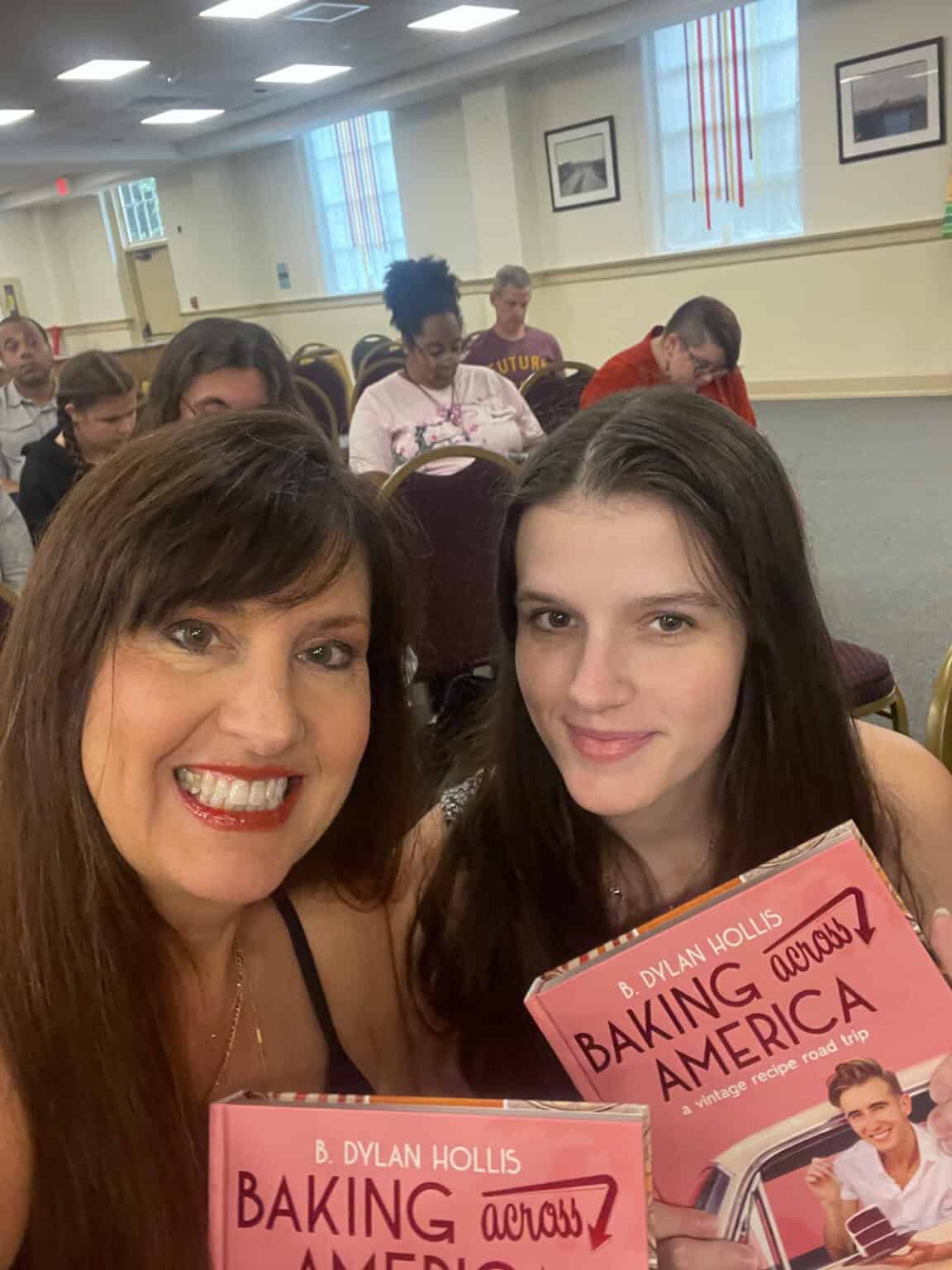 Meeting B. Dylan Hollis at His Book Signing - Mom Loves Baking