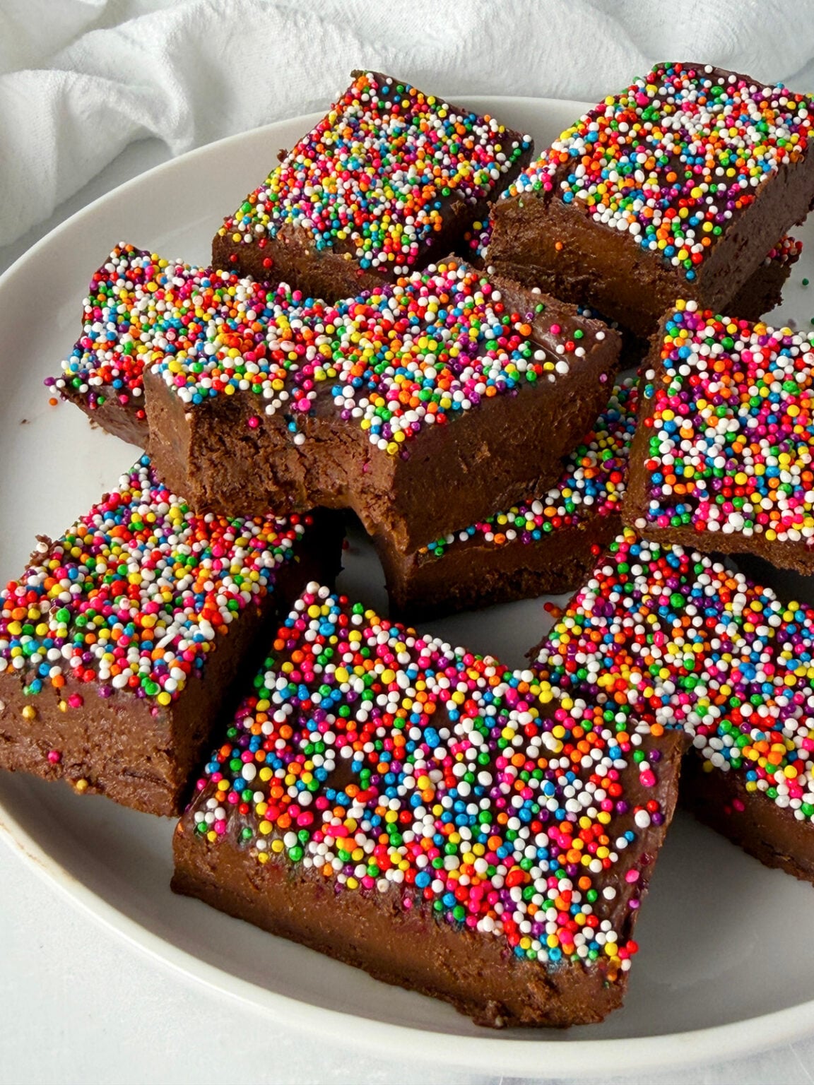 Greek Yogurt Protein Fudge - Mom Loves Baking
