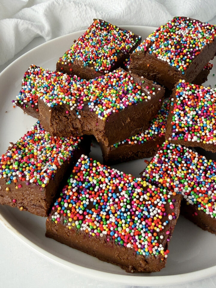 Greek Yogurt Protein Fudge - Mom Loves Baking